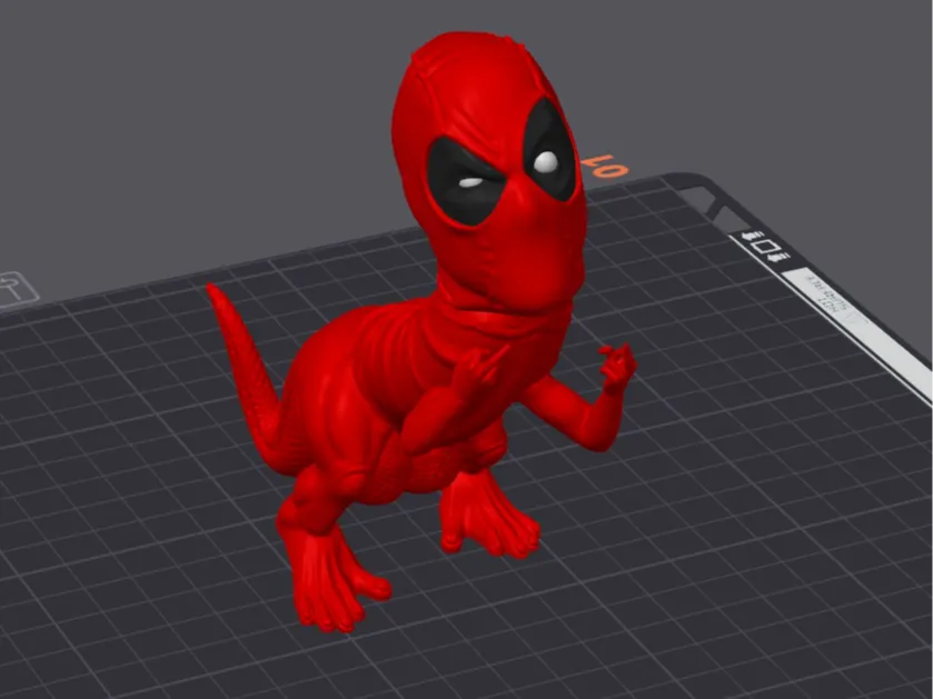 Deadpool Dickasaurus Remixed by CurlyFry - MakerWorld