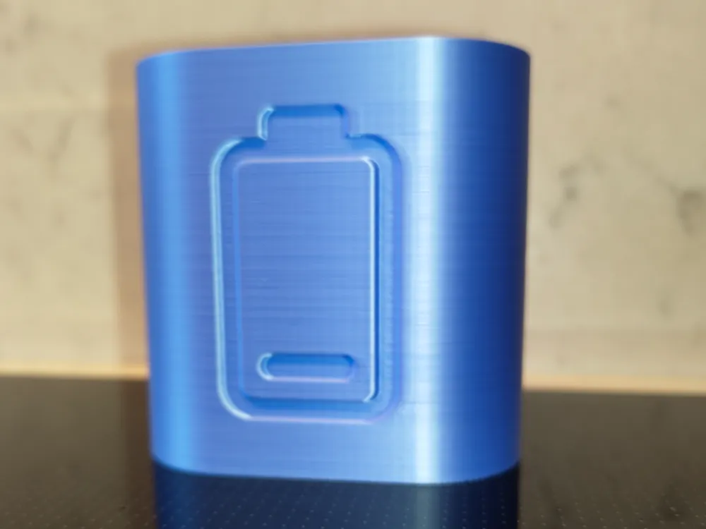 Small version empty batteries container Remixed by Mattias - MakerWorld