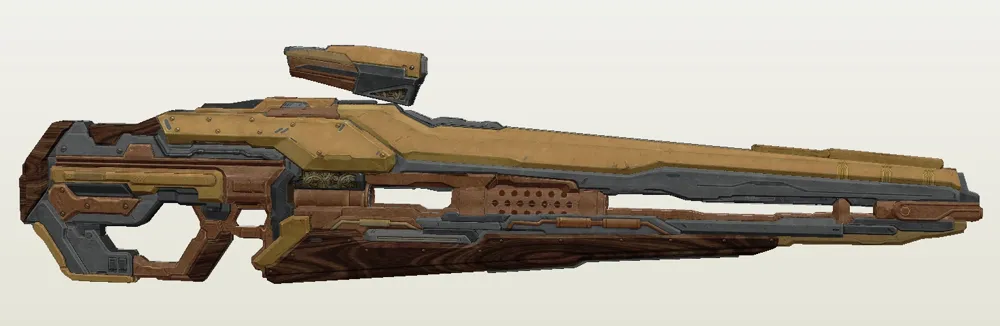 Halo 5 - Forerunner Light Rifle by reciclatecdominicana - MakerWorld