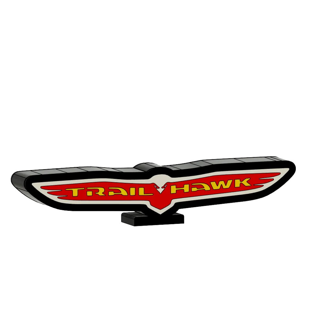 Jeep Cherokee Trail Hawk Logo - LED Light Box by MayHemMakerWorld ...