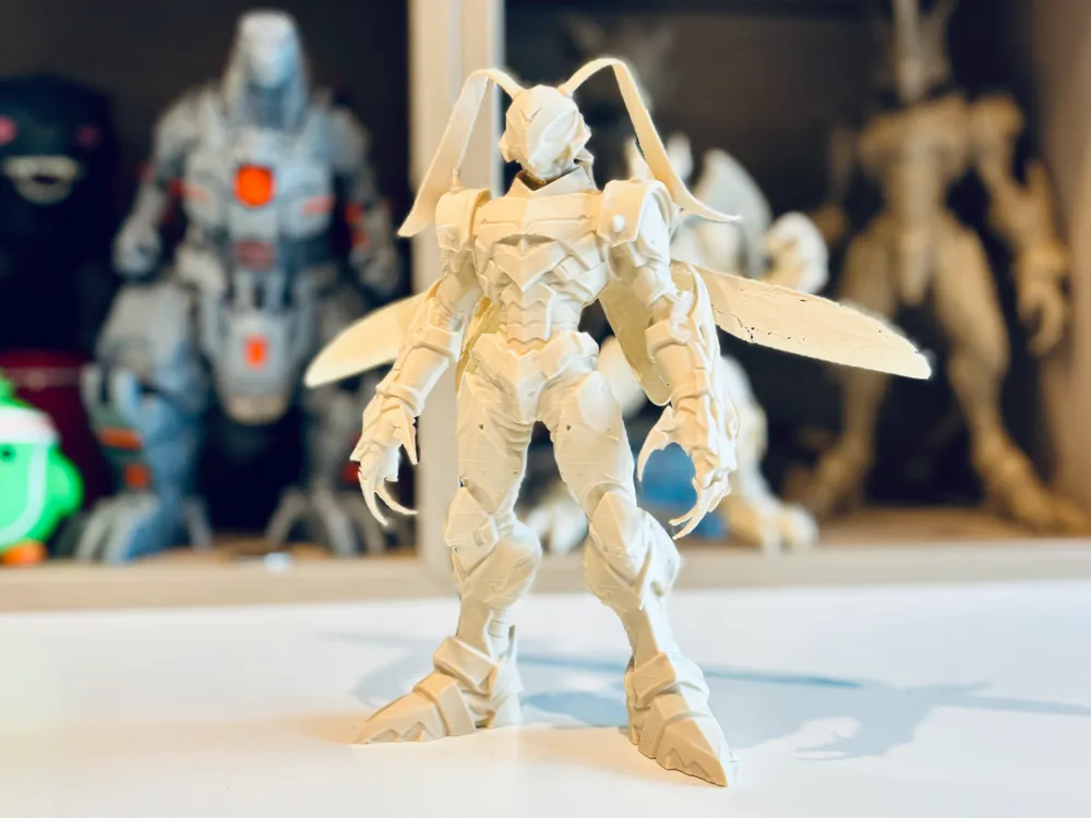 Realistic Digimon: Stingmon X version - Free 3D Print Model - MakerWorld