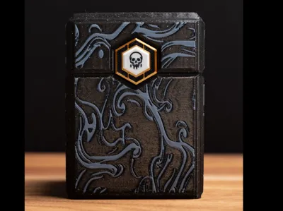 mtg deck box 3d print model download - MakerWorld