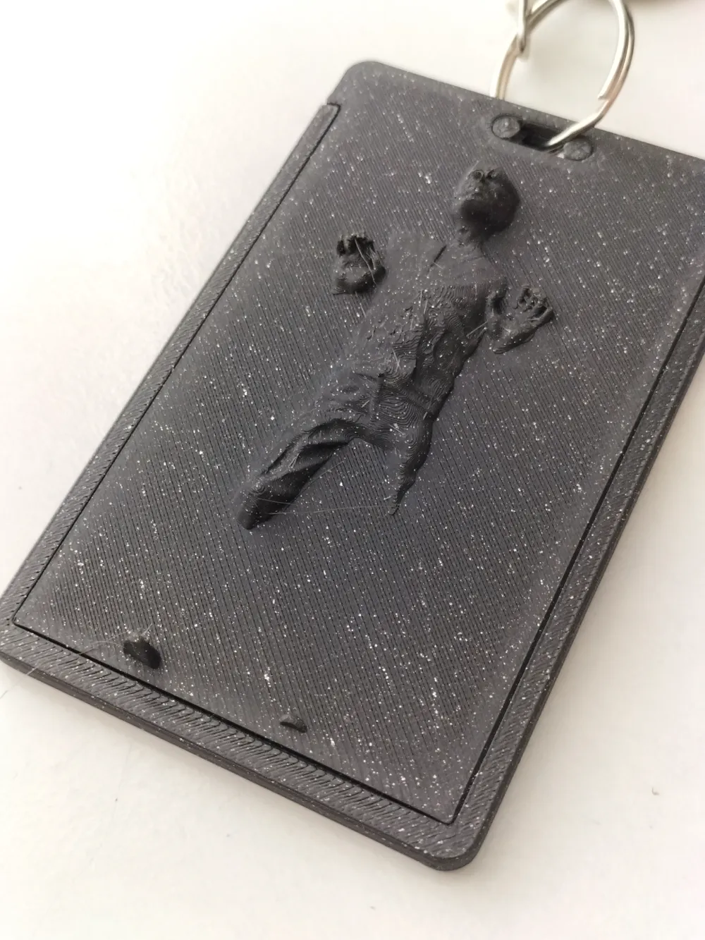 Han Solo carbonite ID badge holder Star Wars - Free 3D Print Model ...