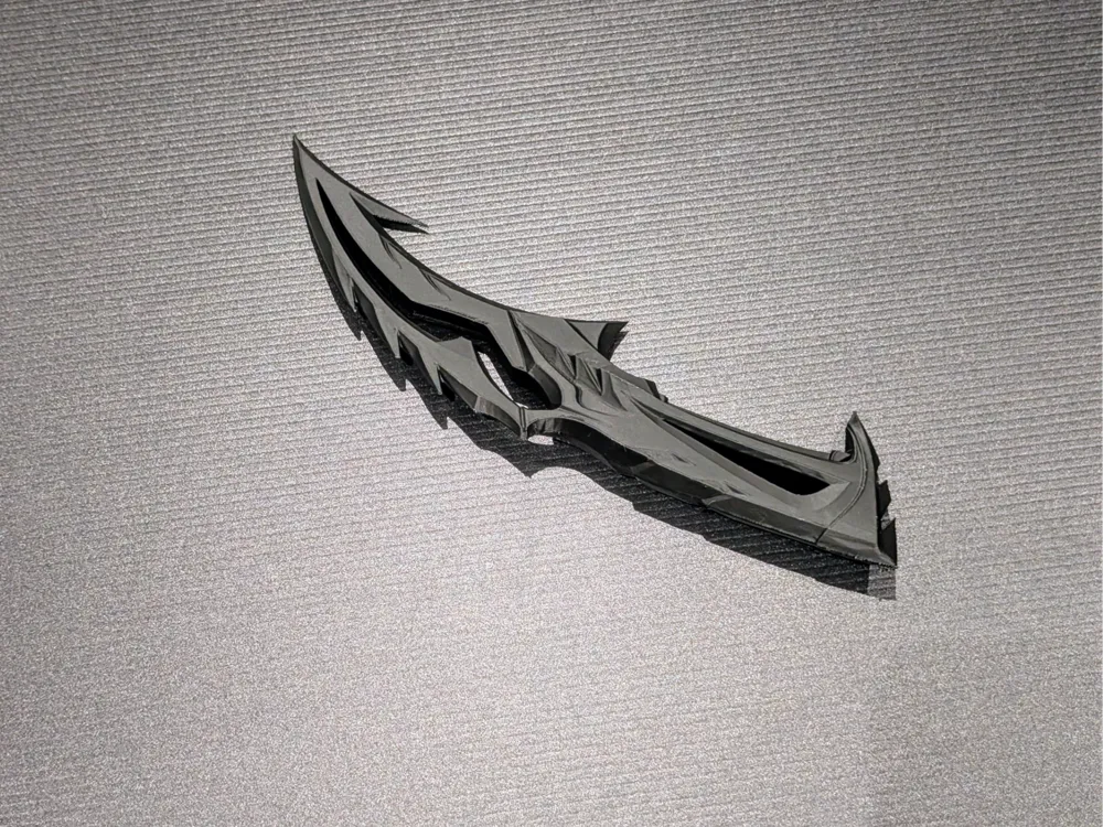 Valorant Byteshift Knife - Free 3D Print Model - MakerWorld