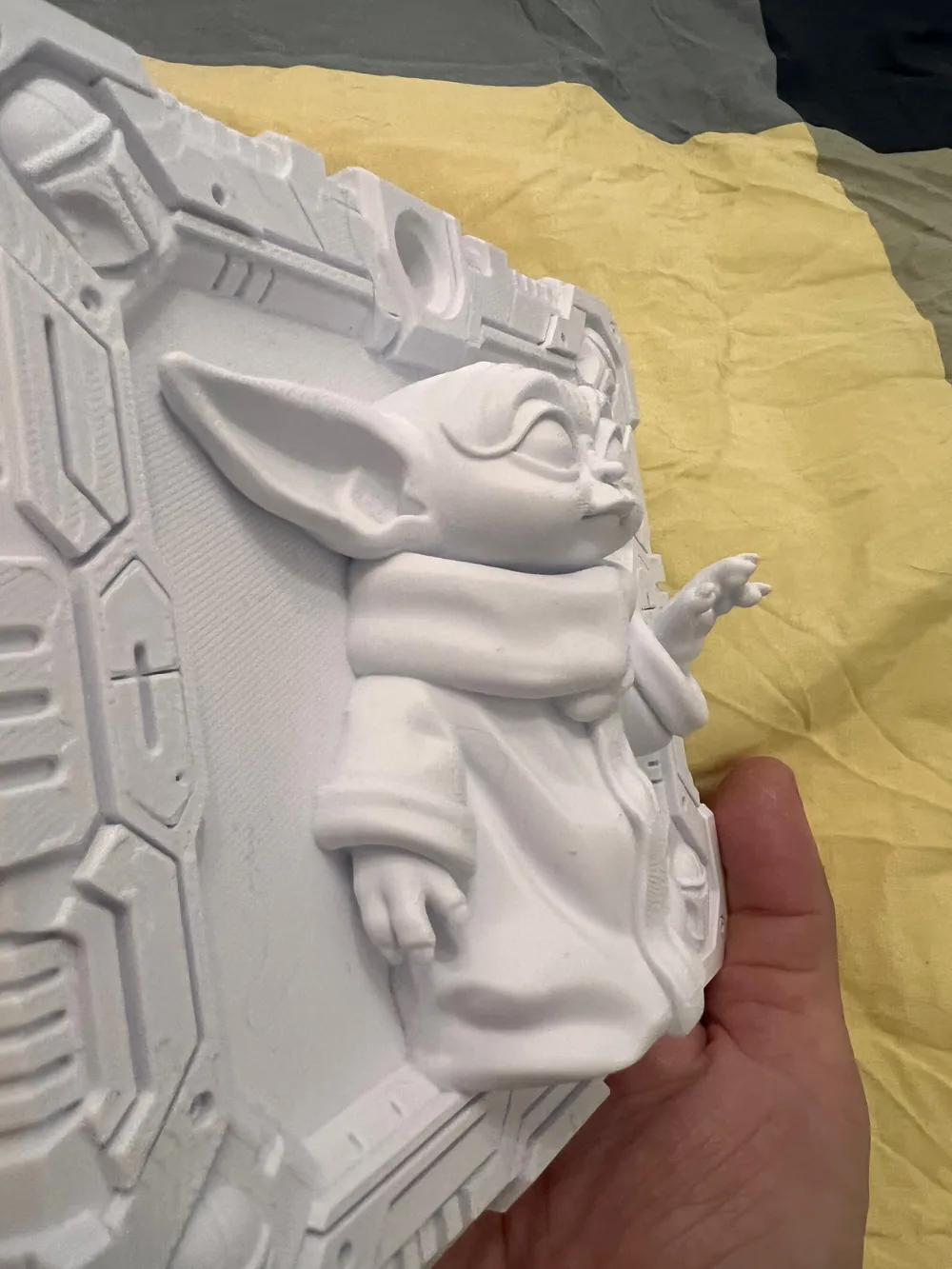 Pixel Trophy – Grogu (The Mandalorian) - Free 3D Print Model - MakerWorld