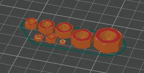 NUT iso stanadrd M2 to M10 measure by LP PRINT - MakerWorld