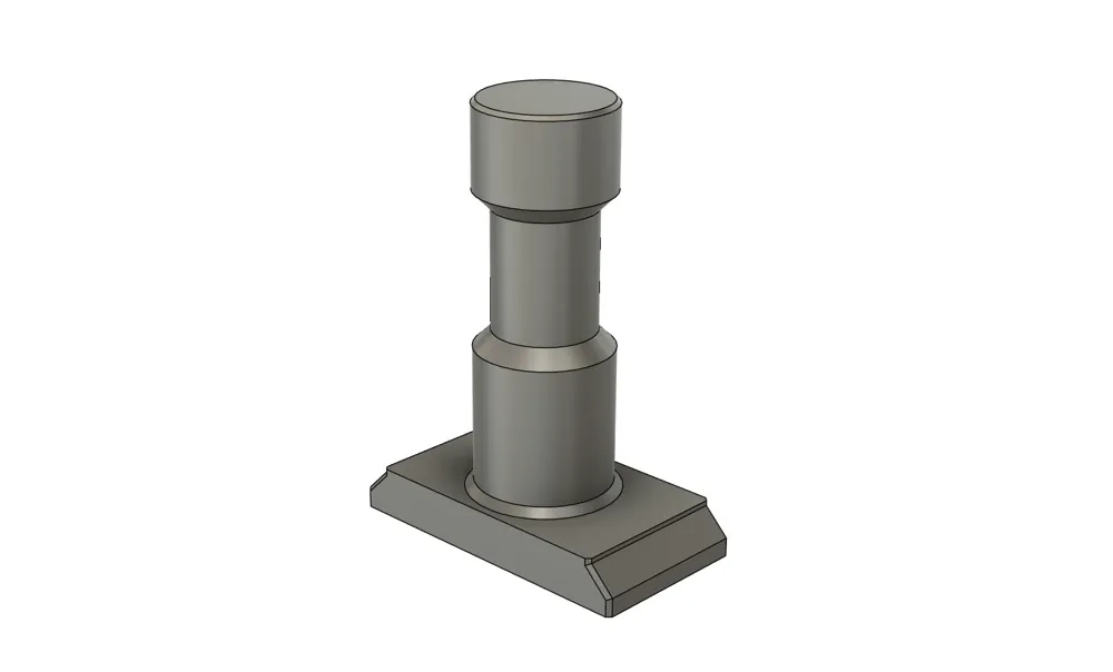16mm (5/8") Baby Pin (Spigot) to Arca-Swiss Tripod by ken830 MakerWorld ...