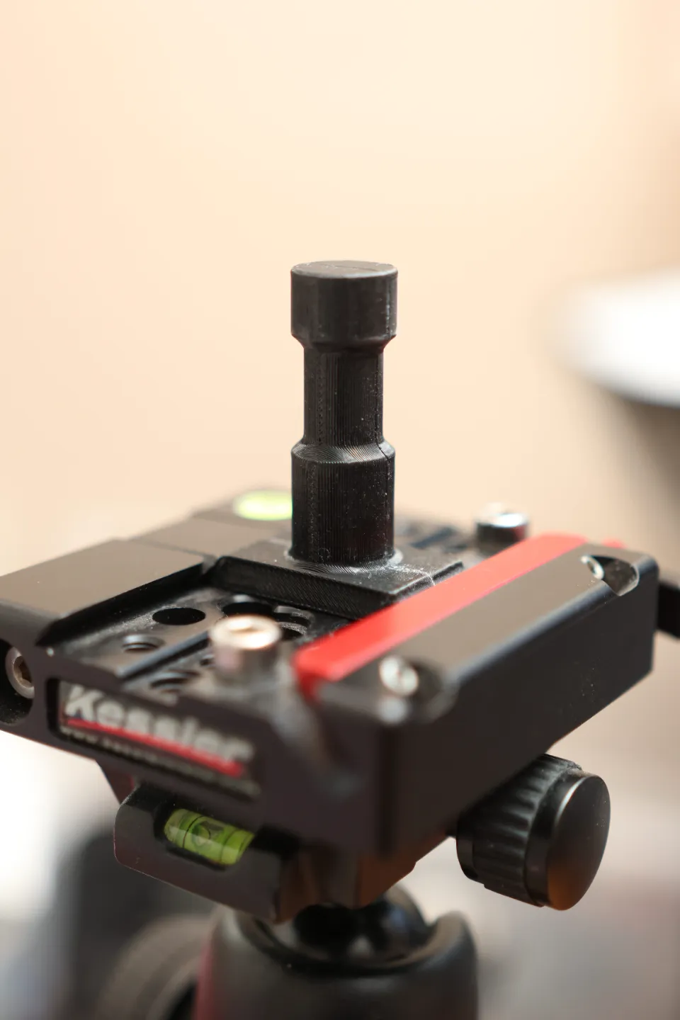 16mm (5/8") Baby Pin (Spigot) to Arca-Swiss Tripod - Free 3D Print ...