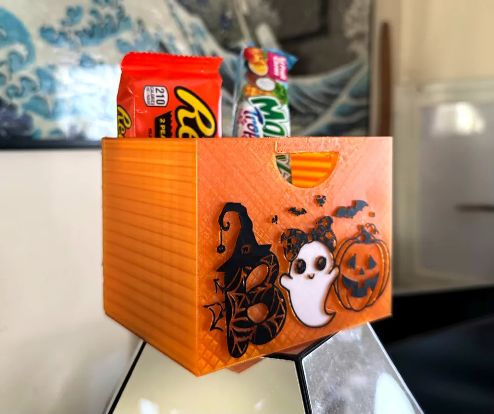Halloween Candy Basket by Wachtel's Whatnots - MakerWorld