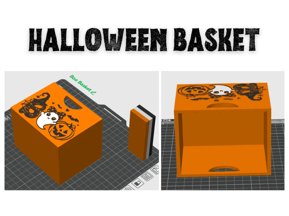 Halloween Candy Basket by Wachtel's Whatnots - MakerWorld