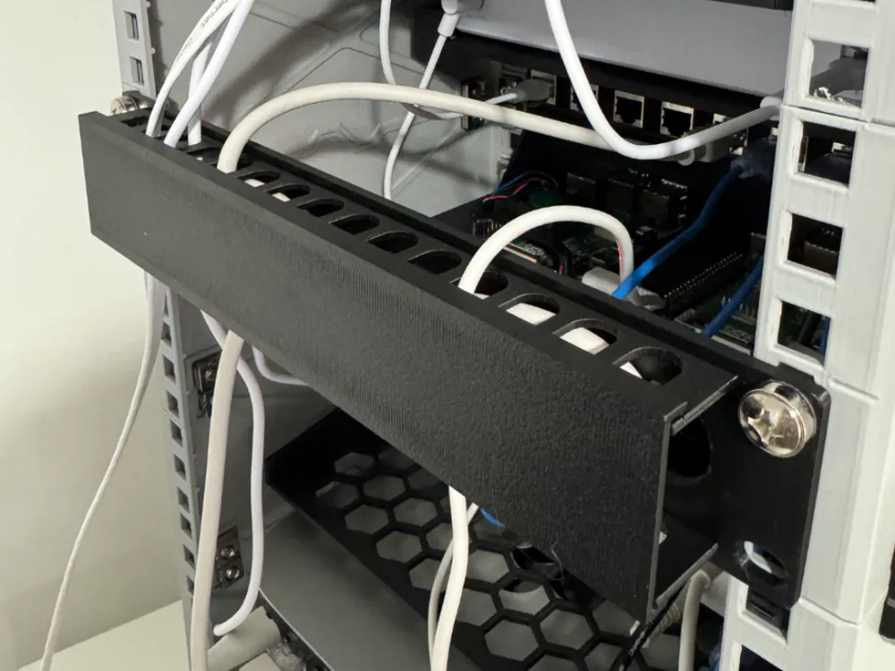 MOD10 Modular 10" Server Rack Cable Management by Matt MakerWorld ...