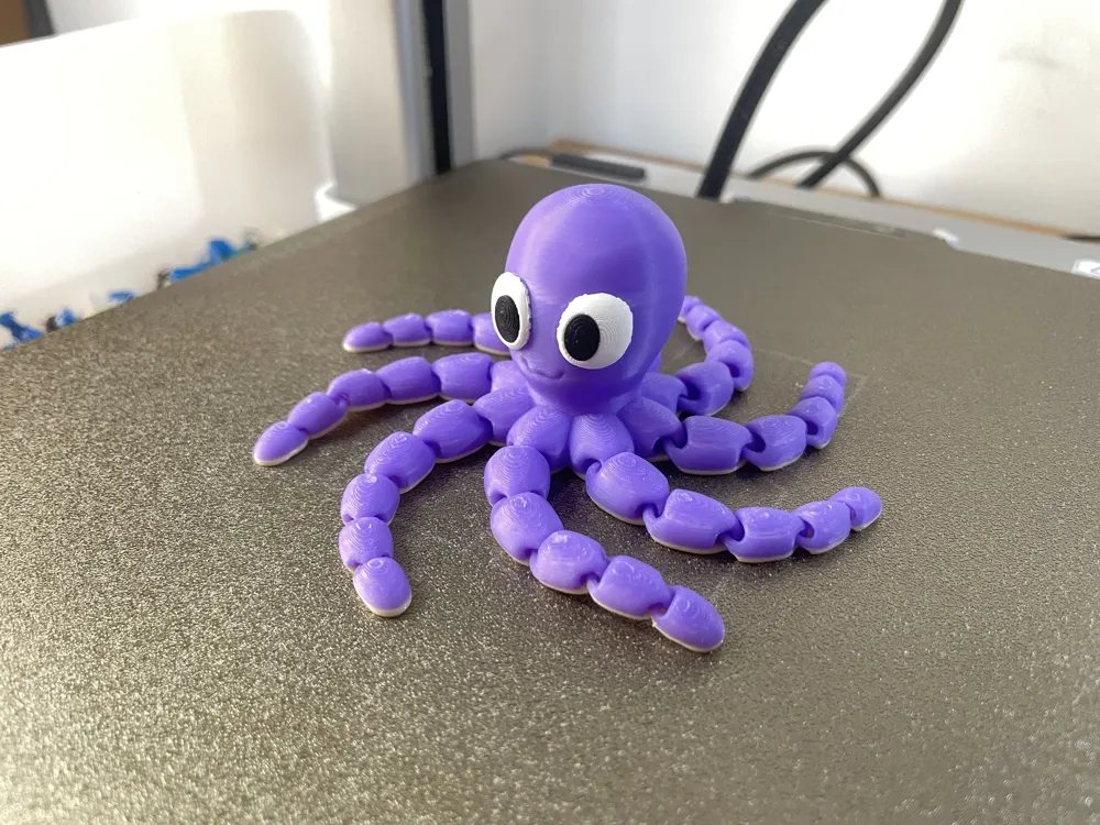 cute articulated octopus - Free 3D Print Model - MakerWorld