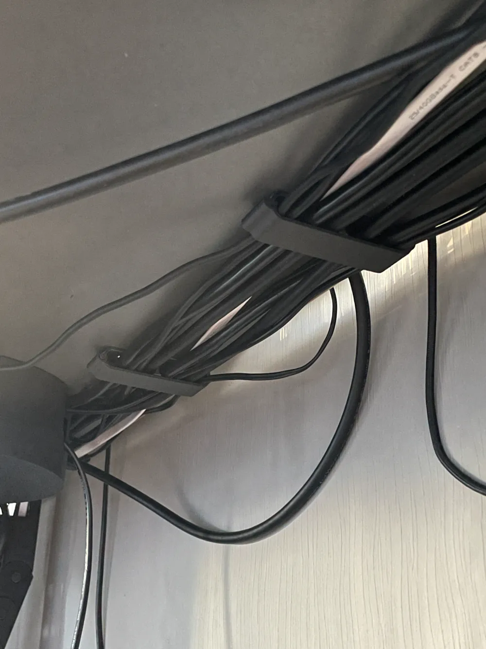 IMPROVED! Cable Clip For Desk Cable Organization - Free 3D Print Model ...