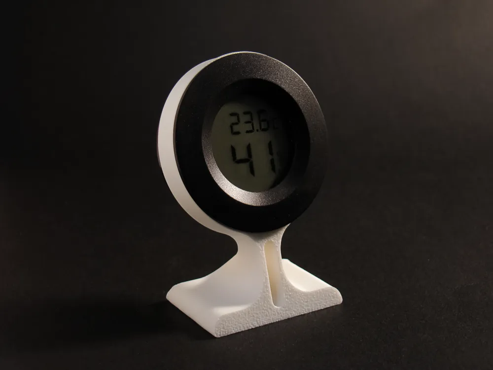 Hygro/Thermometer Stand (Bambu Lab Accessory) - Free 3D Print Model ...