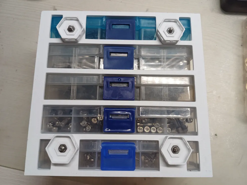 HSW Small parts boxes holder Remixed by Kiron 21 - MakerWorld