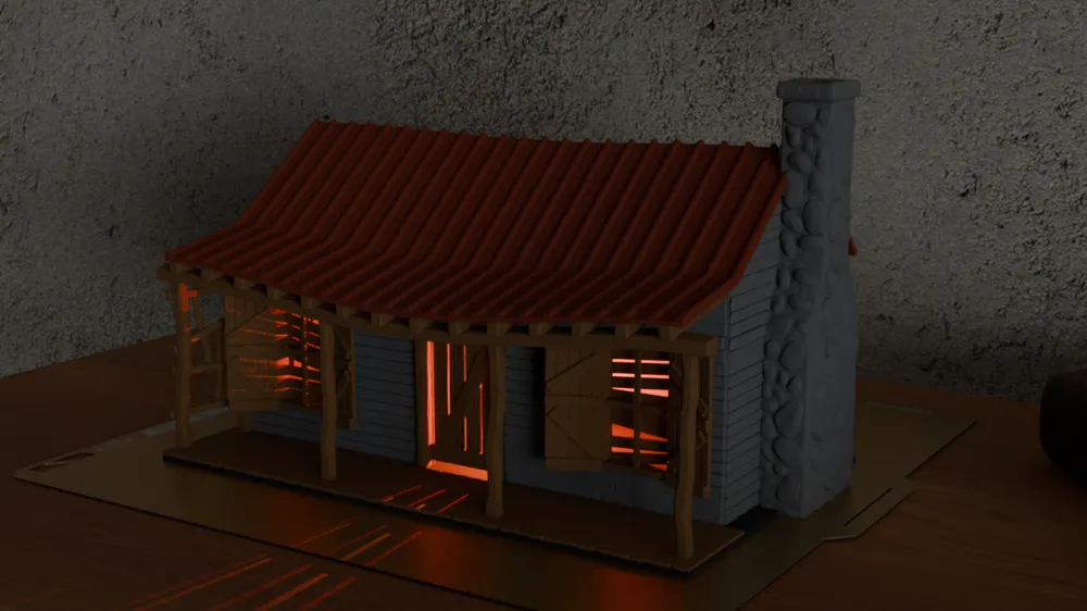 Evil Dead House - Free 3D Print Model - MakerWorld