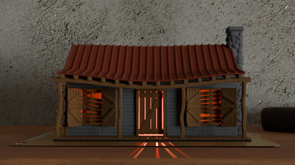 Evil Dead House - Free 3D Print Model - MakerWorld