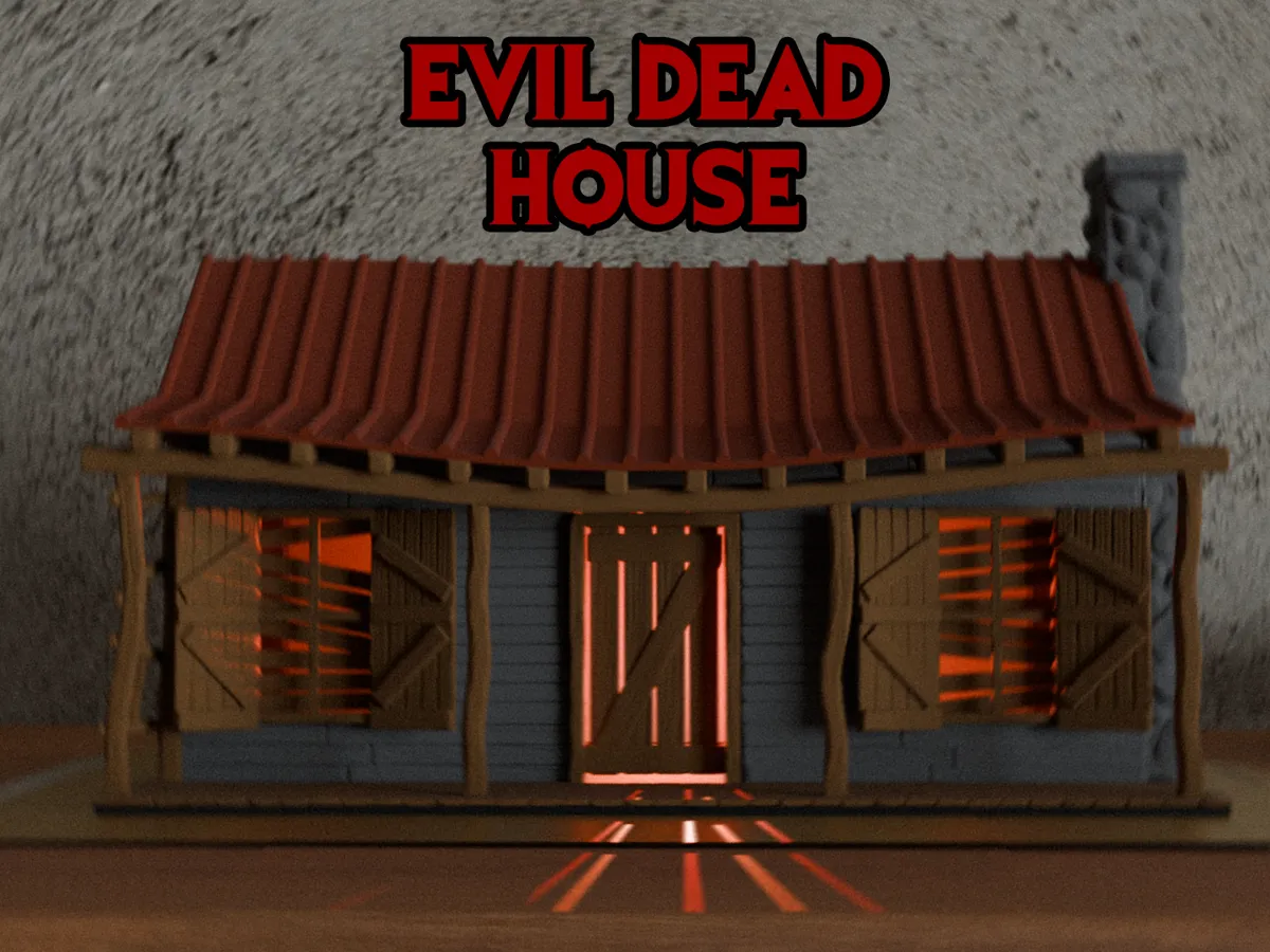 Evil Dead House - Free 3D Print Model - MakerWorld