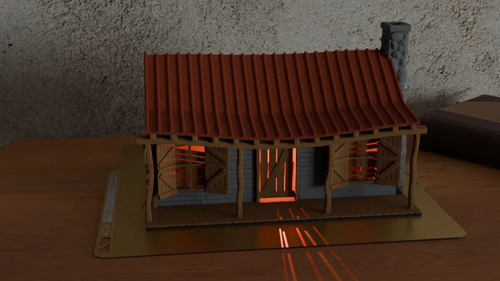 Evil Dead House - Free 3D Print Model - MakerWorld