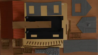Evil Dead House - Free 3D Print Model - MakerWorld