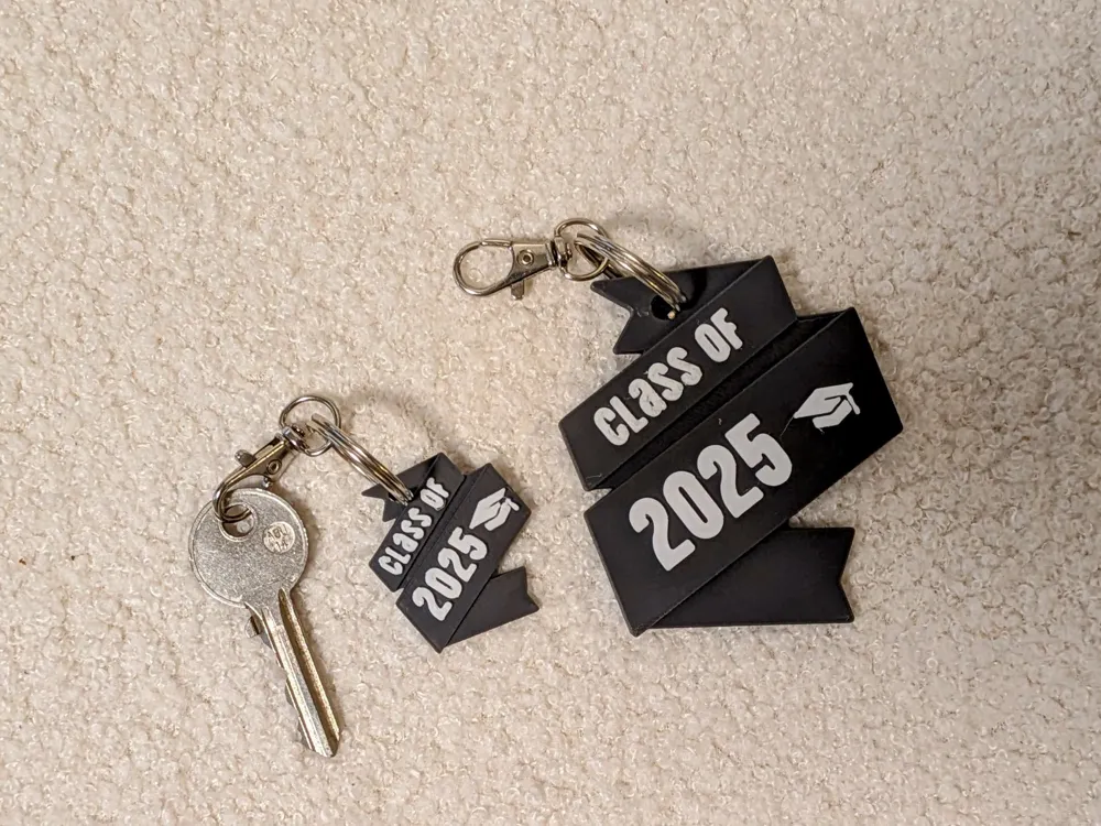 Class of 2025 Keychain – Two Designs by lov3d MakerWorld: Download Free ...