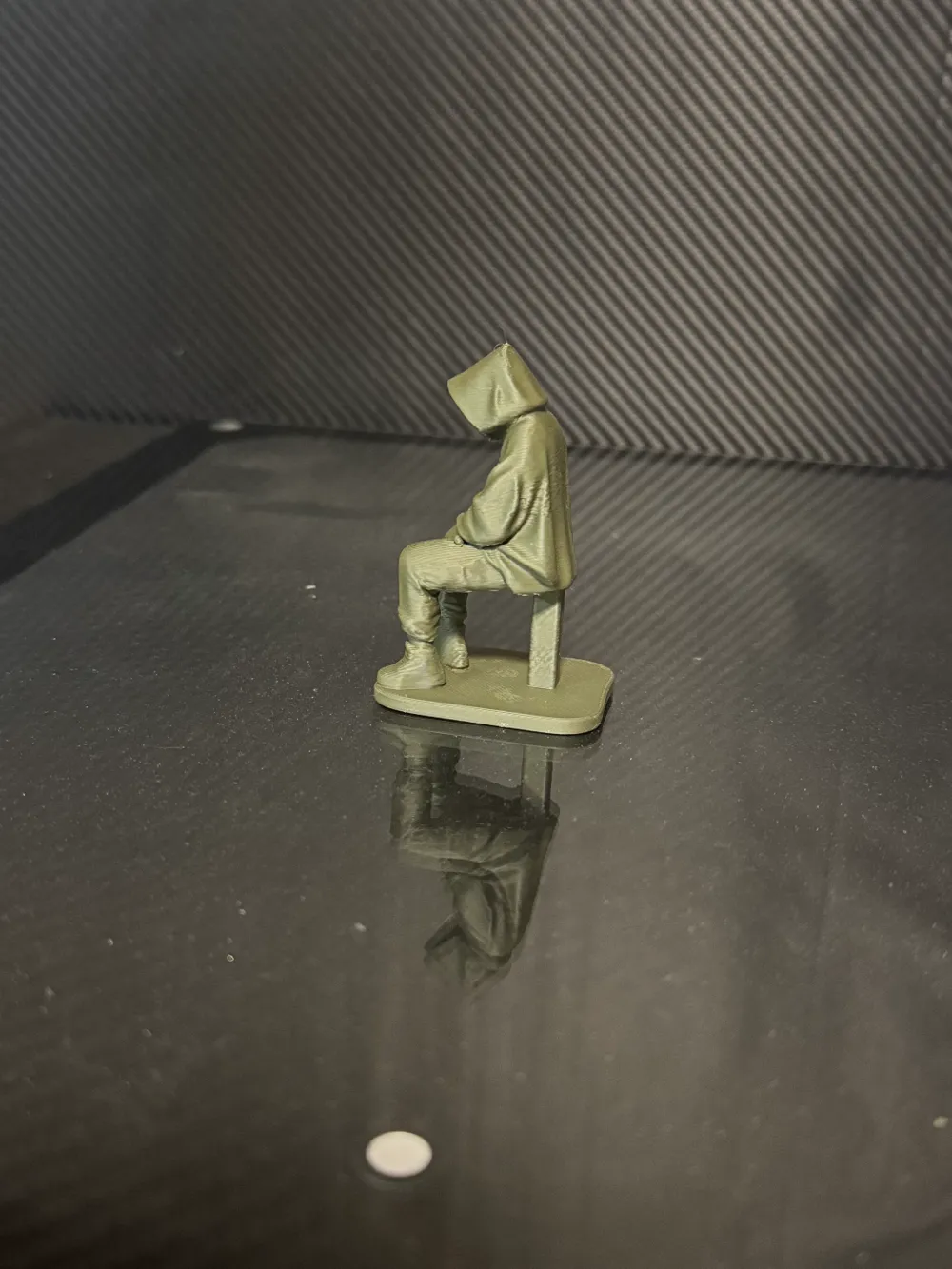 Urban the Invisible Presence sculpture figure by Minimalist - MakerWorld