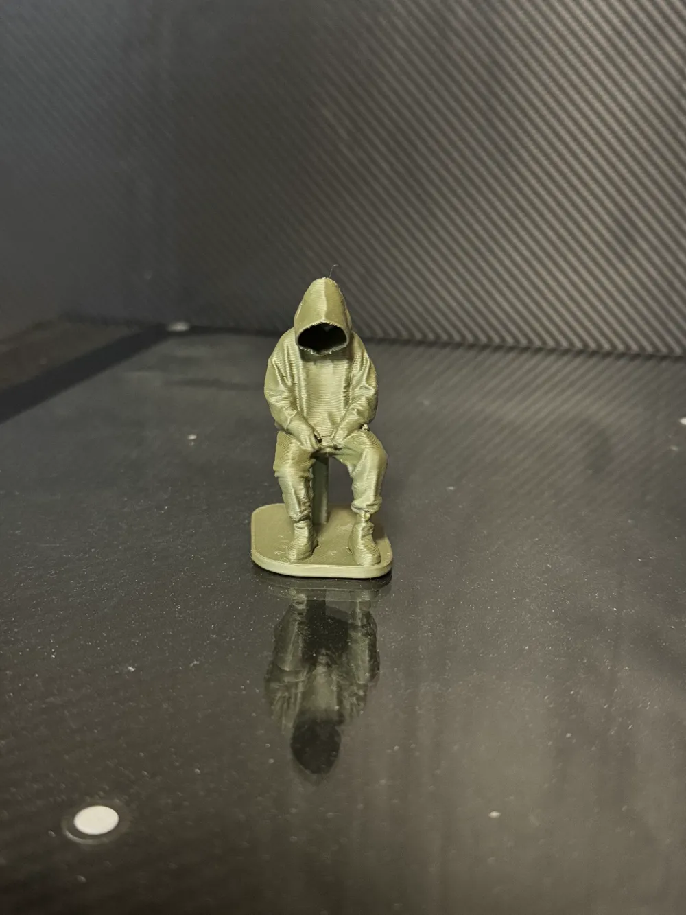 Urban the Invisible Presence sculpture figure by Minimalist - MakerWorld