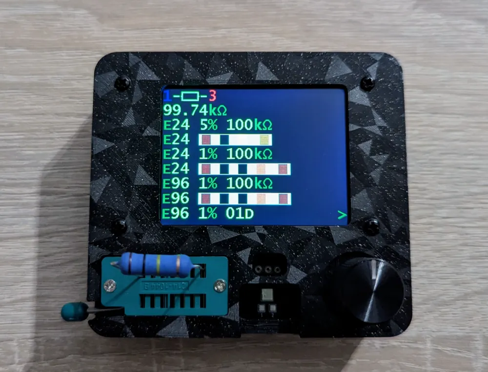 AVR Transistor Tester enclosure by Vitalii Bobrov - MakerWorld