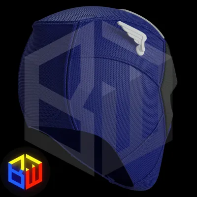 Captain Deadpool Textured Helmet by Budwin MakerWorld: Download Free 3D ...