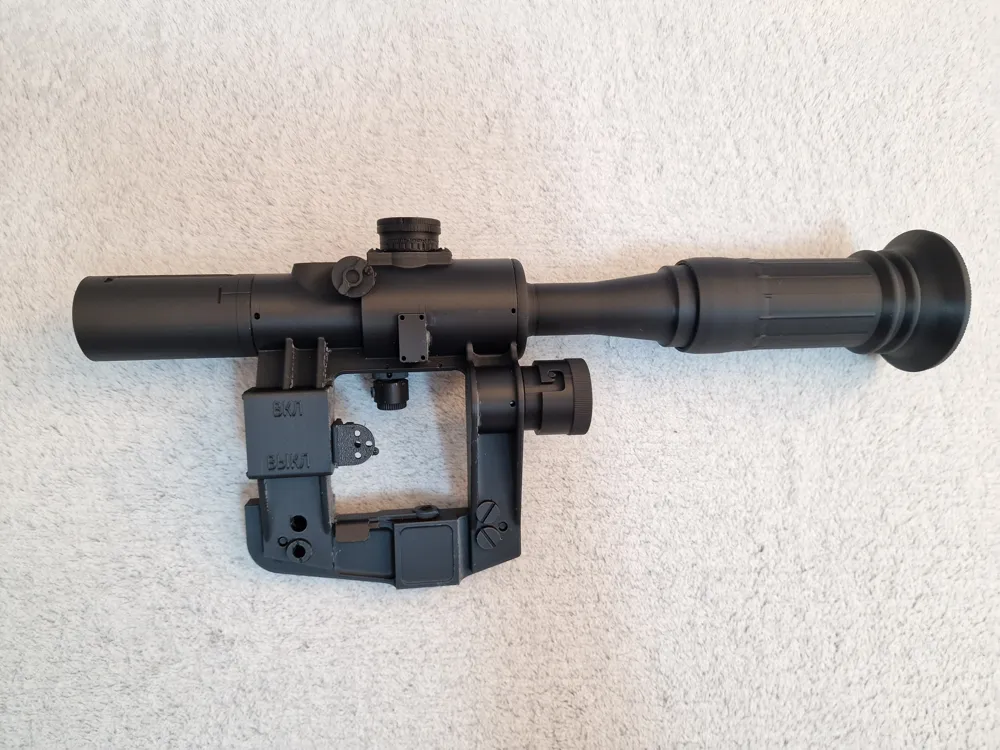 Russia PSO-1 telescopic for AK SVD ASV VSS VSK SR3 - Free 3D Print ...