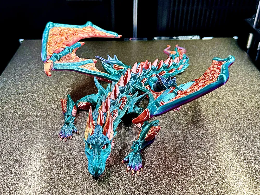 Articulated Dragon - Free 3D Print Model - MakerWorld