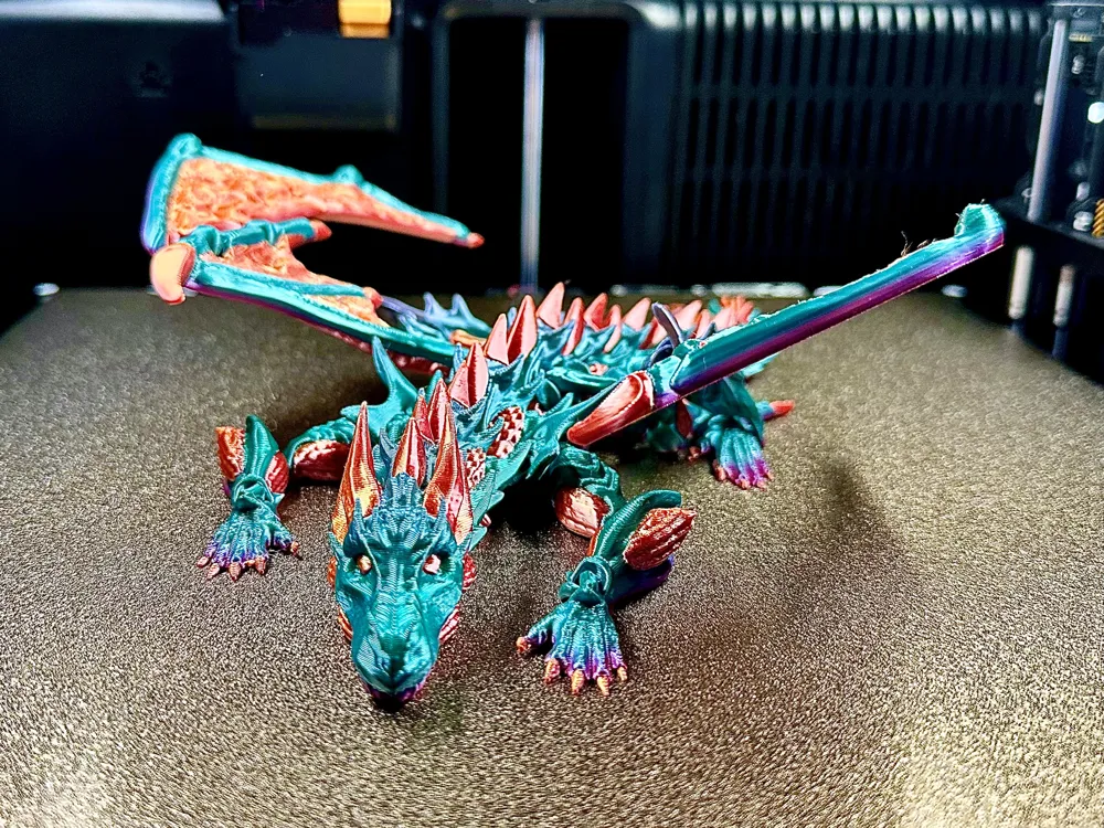 Articulated Dragon - Free 3D Print Model - MakerWorld