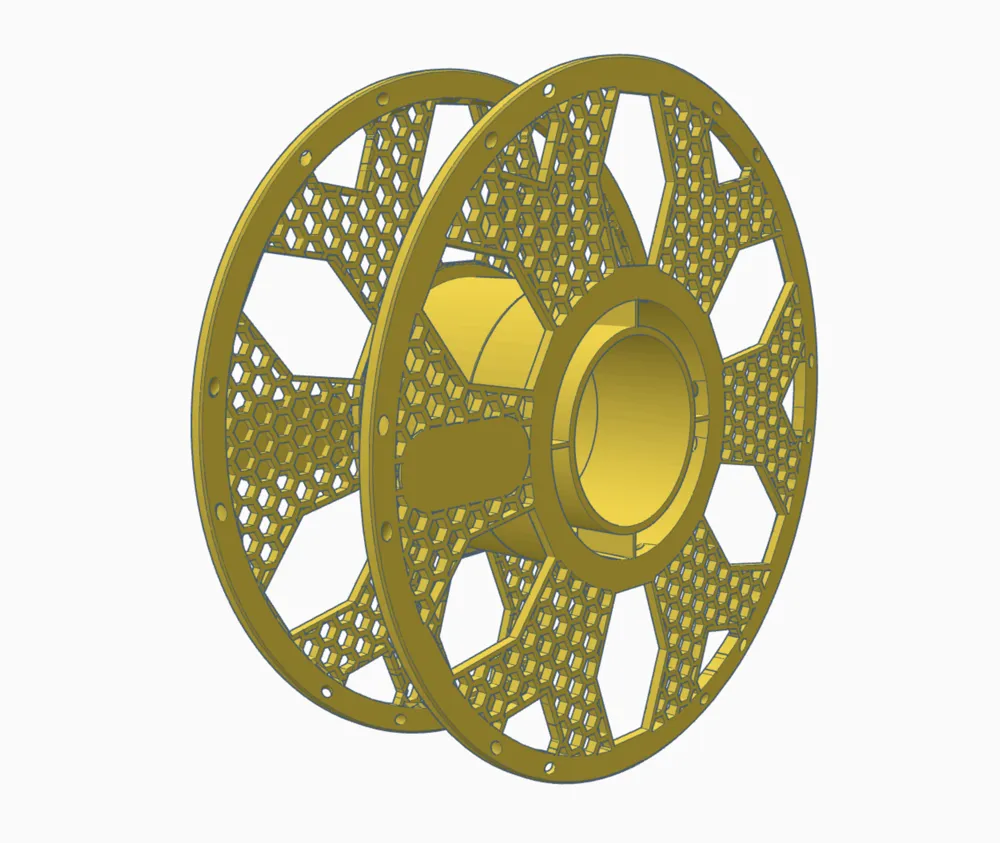Bambu Lab Reusable Spool Holder Remix Four Remixed by mediaman3d - MakerWorld