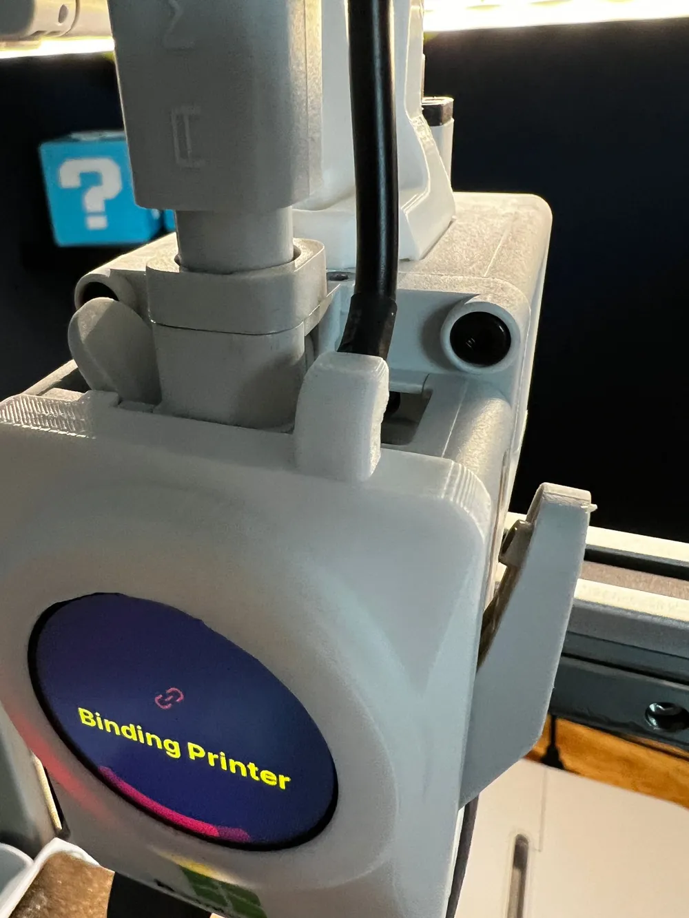 A1 KNOMI BIQU Front Cover with Cable Passthrough. - Free 3D Print Model ...