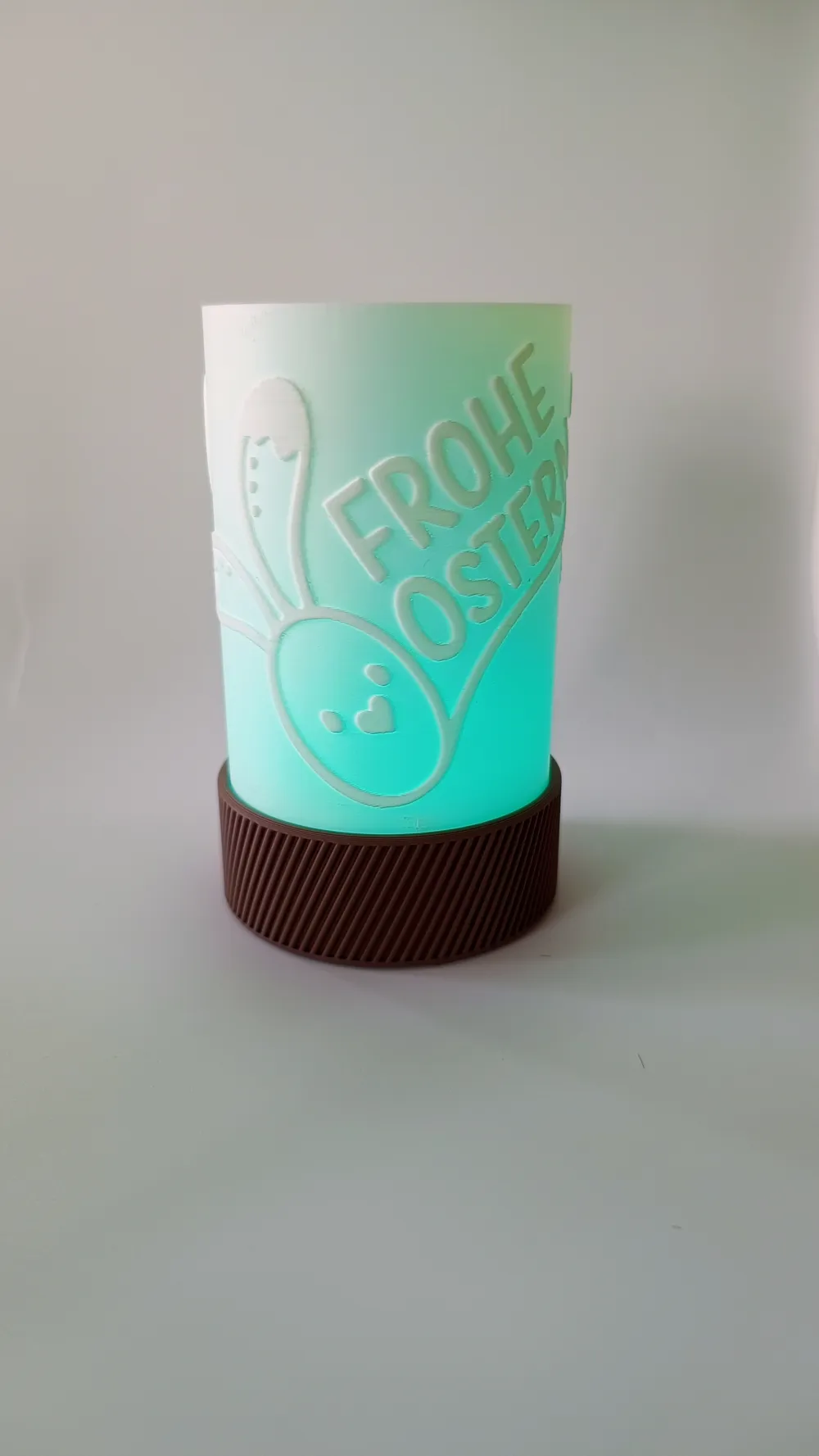 Lantern "Heart Hop" with Happy Easter Greetings - Free 3D Print Model ...