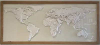 world map 3d print model download - MakerWorld