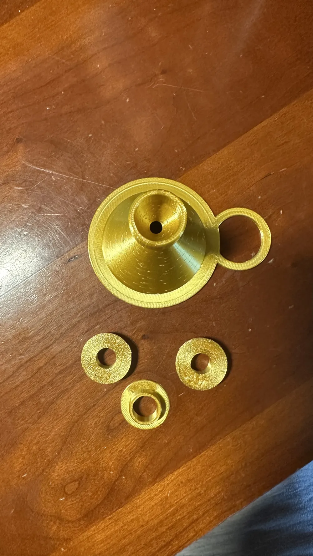 Multi-Caliber Powder Funnel with caliber inserts - Free 3D Print Model ...