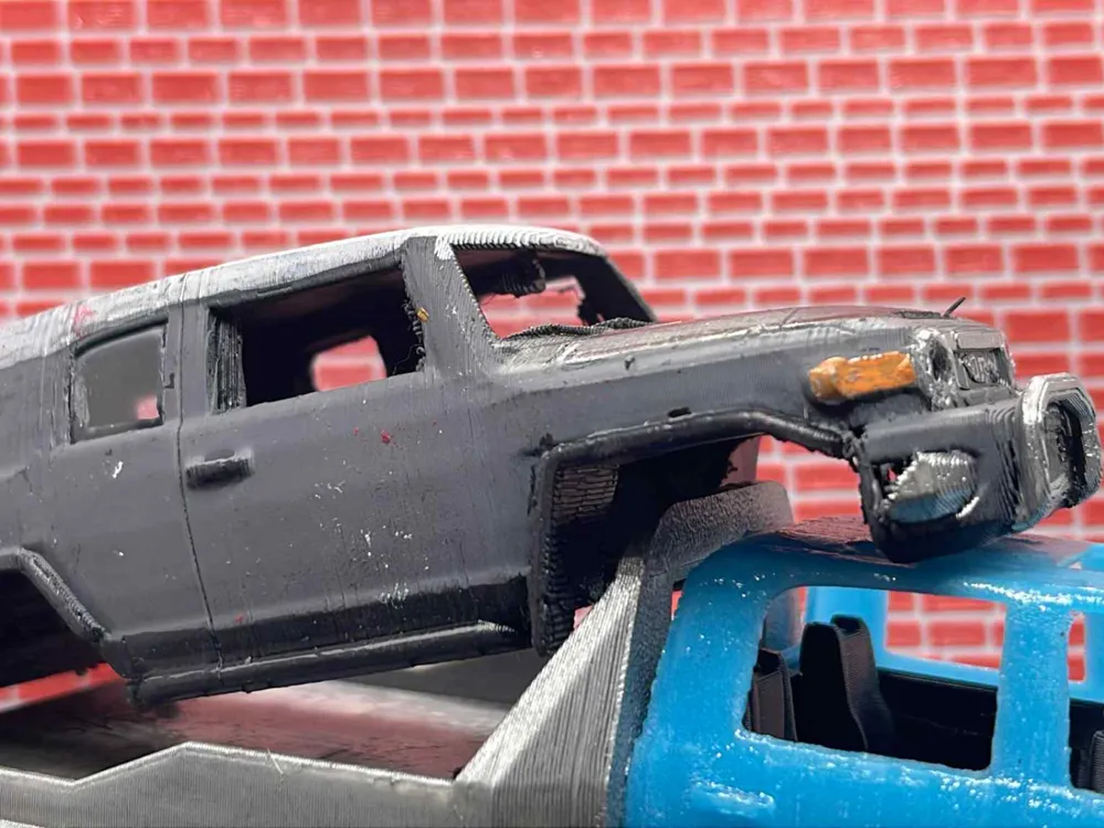 fj cruiser rc shell :) - Free 3D Print Model - MakerWorld