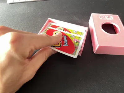 Uno Card Box Deck Holder | Box mit Deckel by Oliver1 - MakerWorld