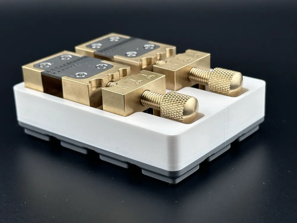 Watch Bench Vise Gridfinity Tray - Free 3D Print Model - MakerWorld