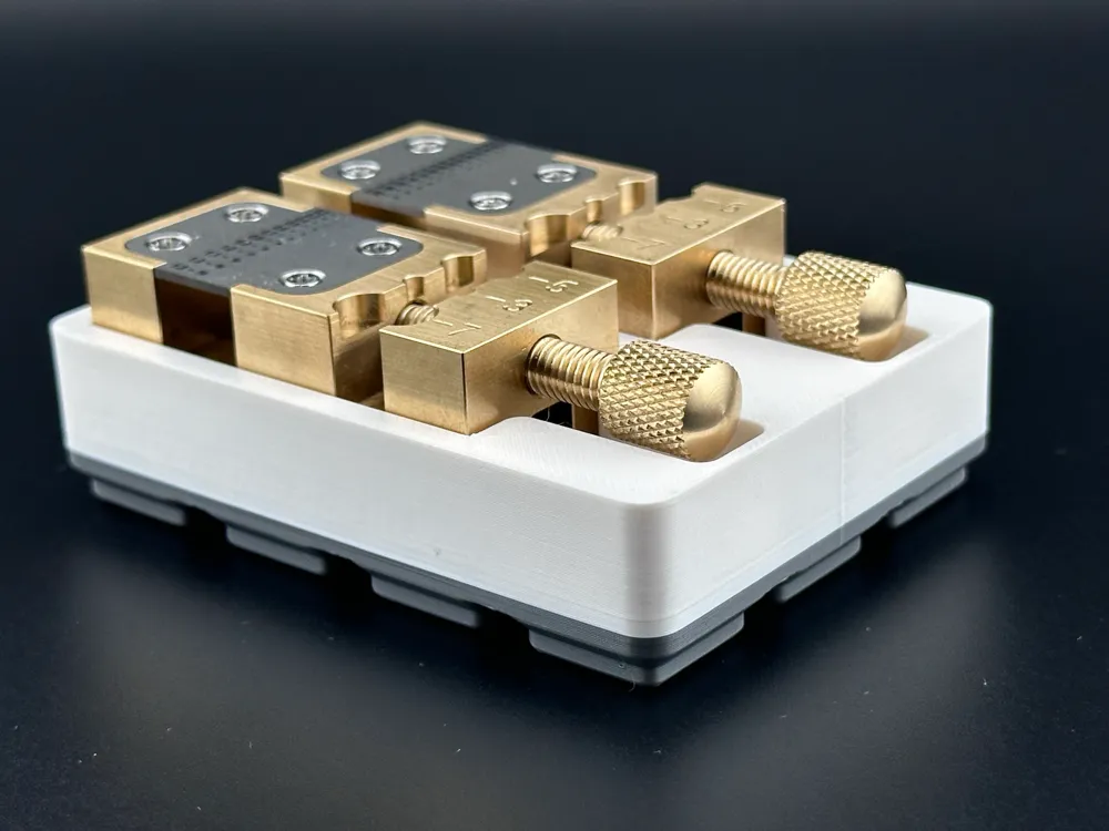 Watch Bench Vise Gridfinity Tray - Free 3D Print Model - MakerWorld