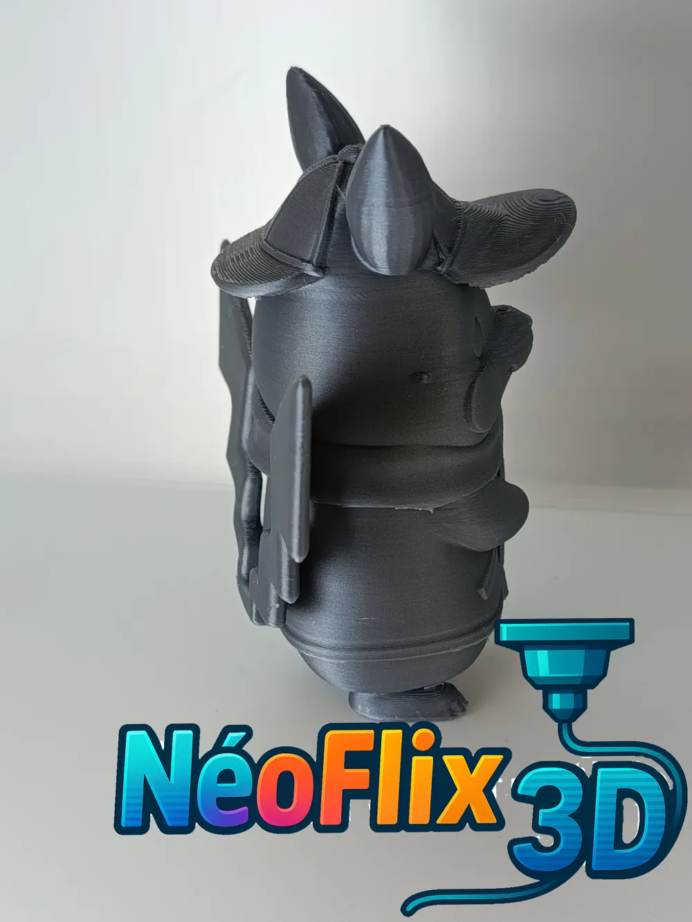 Pikachu mixed with Harry Potter with two wings - Free 3D Print Model ...