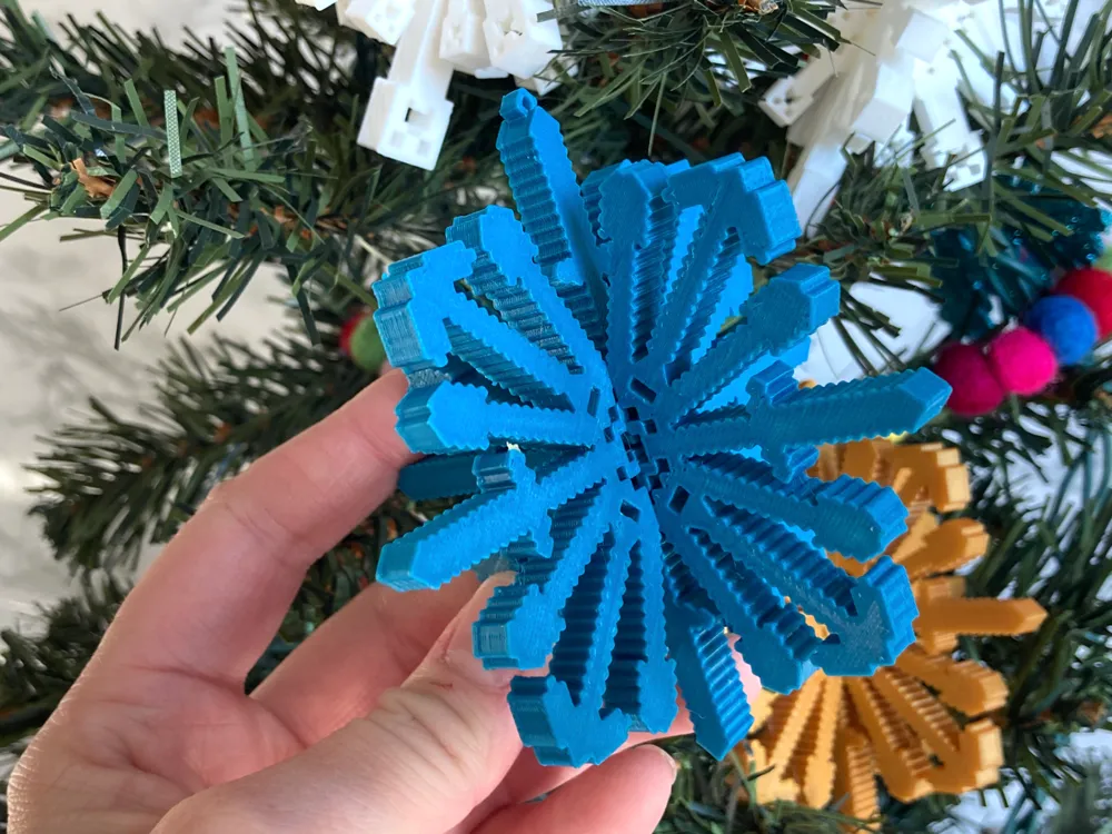 Creeper and Tools/Weapons Minecraft Snowflake Ornaments by ...