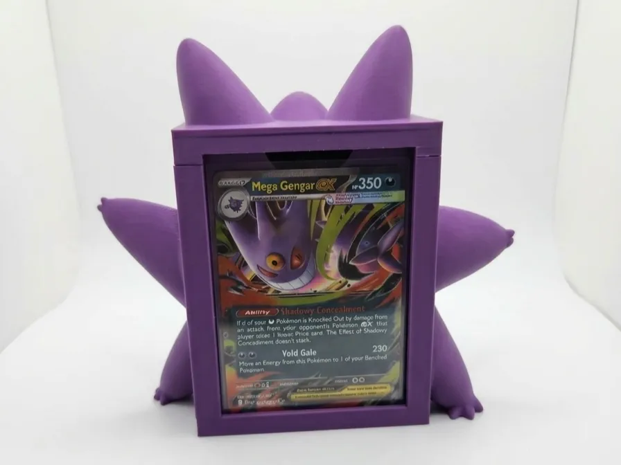Gengar Inspired - Deck Box - Free 3D Print Model - MakerWorld