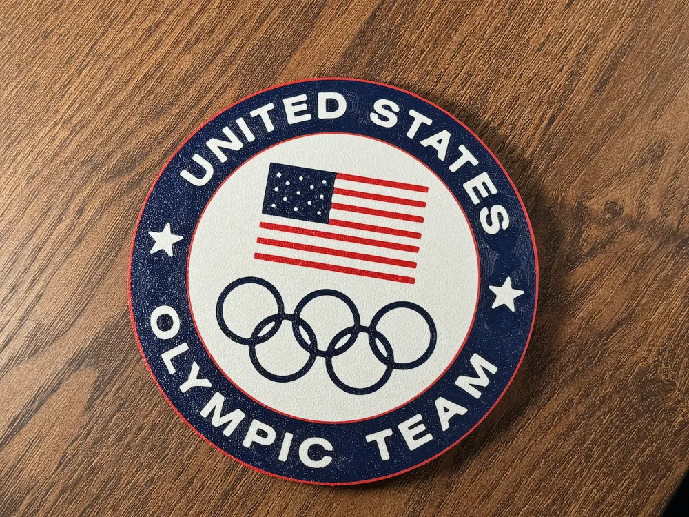 Team USA Olympic Logo by dcv designs - MakerWorld
