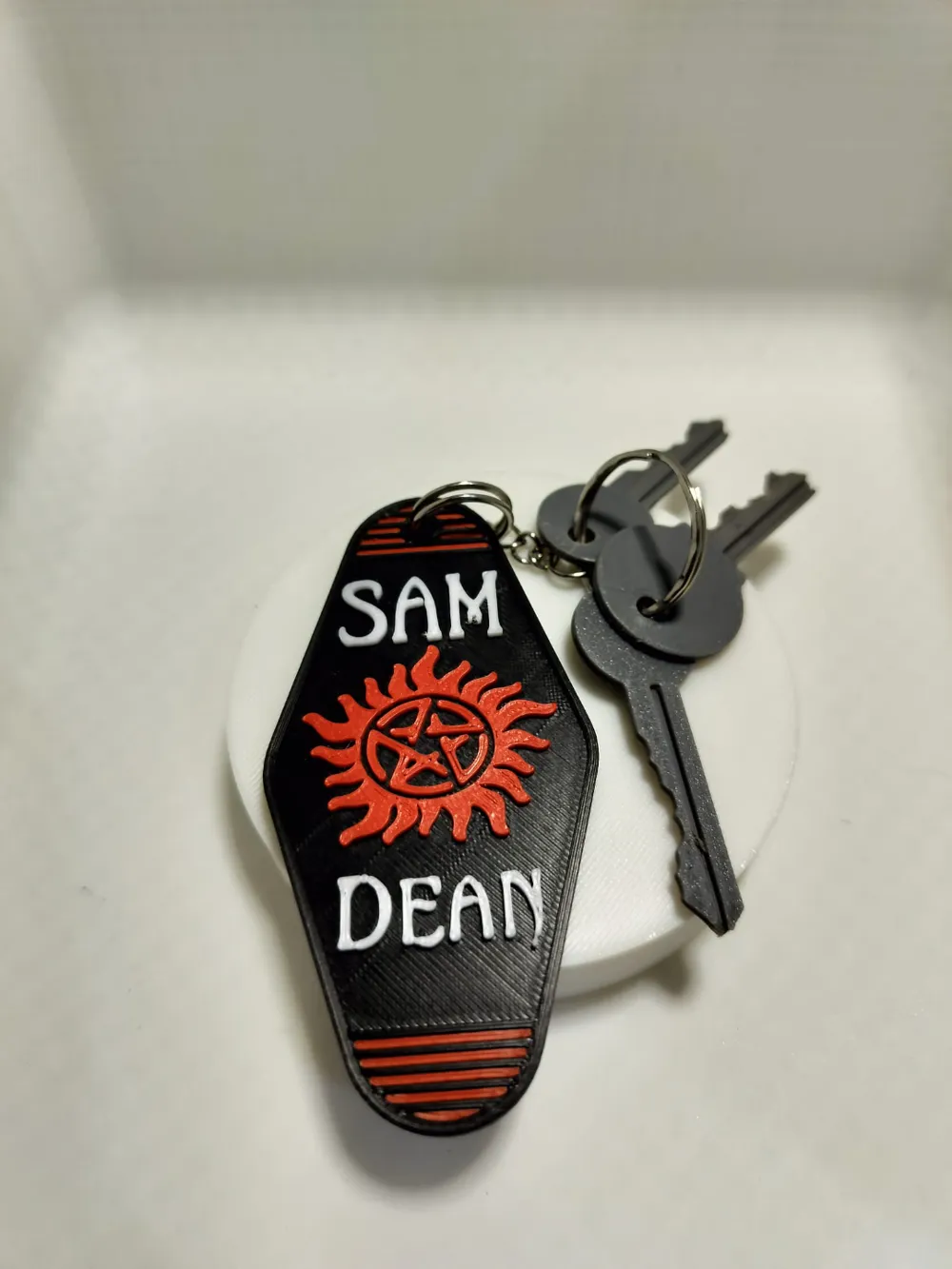 Supernatural keychain by serialprinting - MakerWorld