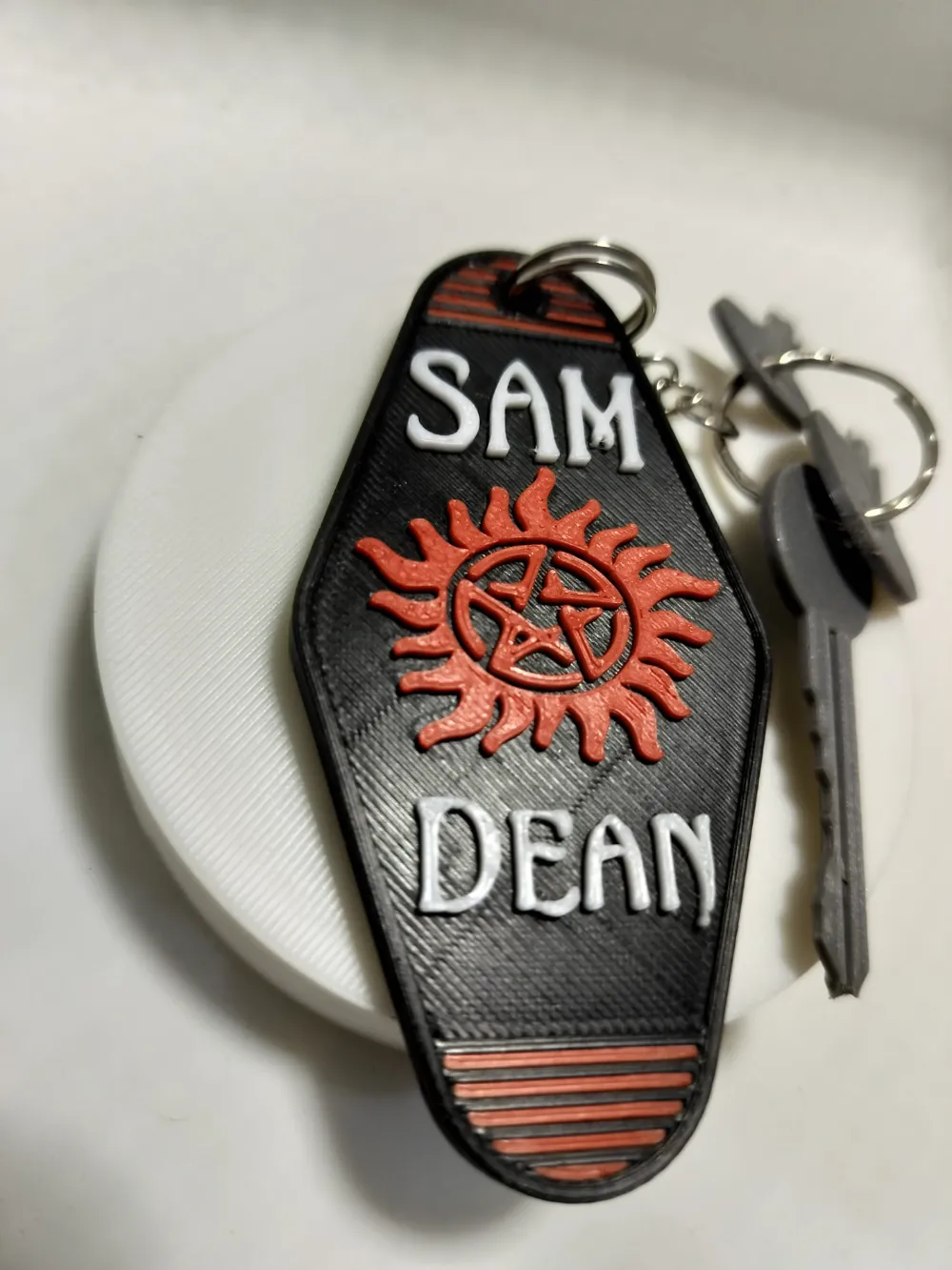 Supernatural keychain by serialprinting MakerWorld: Download Free 3D Models