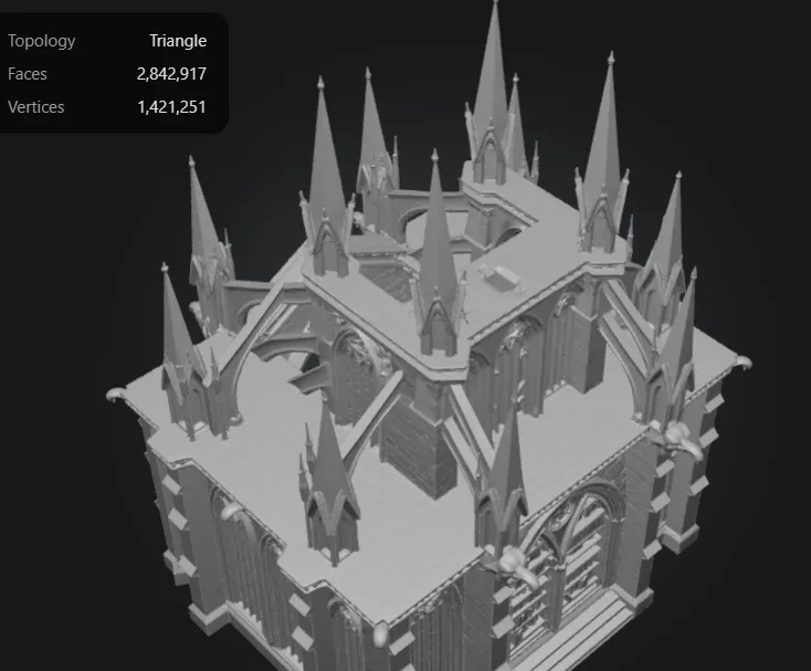 Gothic haven - Free 3D Print Model - MakerWorld