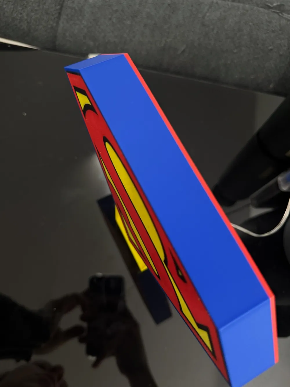 Superman Lightbox by 3D Druck Lagune MakerWorld: Download Free 3D Models