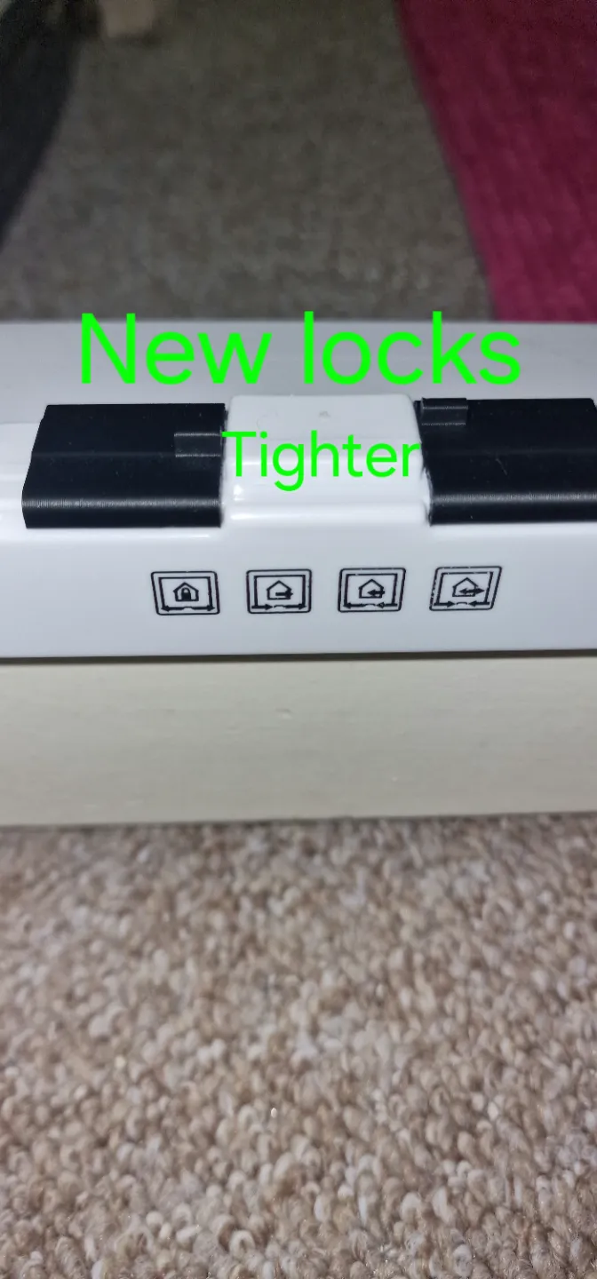 Cat Flap Tighter Sliding Locks Cat Proof by Adaks - MakerWorld